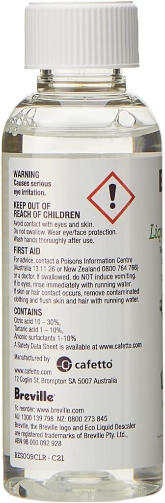 Breville Eco Liquid Descaler (2 x 120ml) | Chef Toolbox